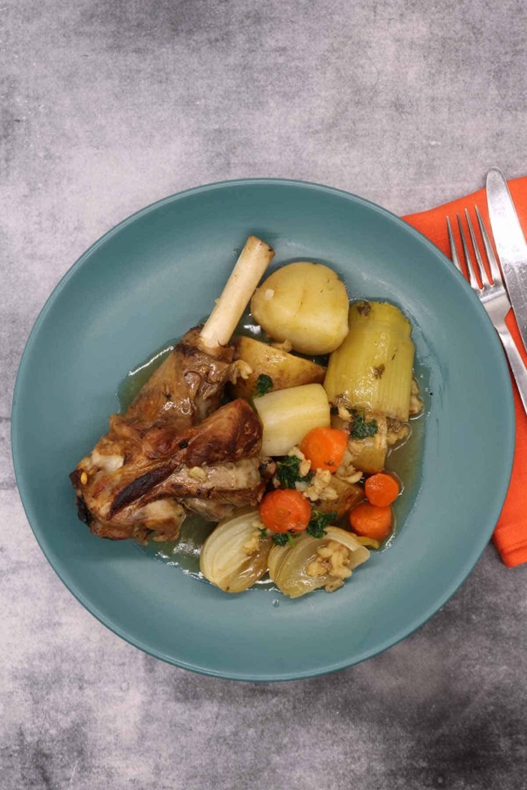 Lamb Shank Irish Stew - Felly Bull
