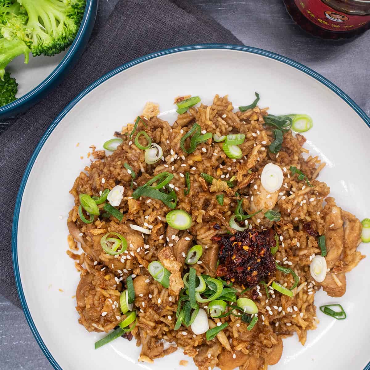 Chicken and Ginger Rice - Felly Bull