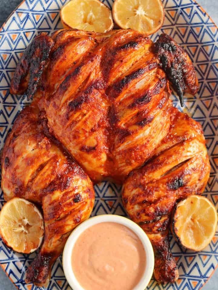 Spanish Spatchcock Chicken - Felly Bull