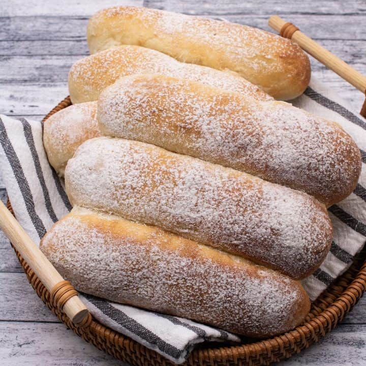 White Finger Rolls (Thermomix) - Felly Bull