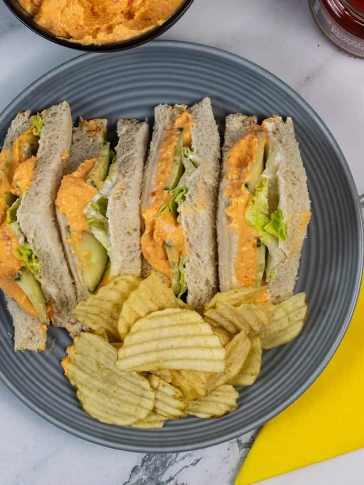 Coronation Chicken Sandwich Filler - Felly Bull