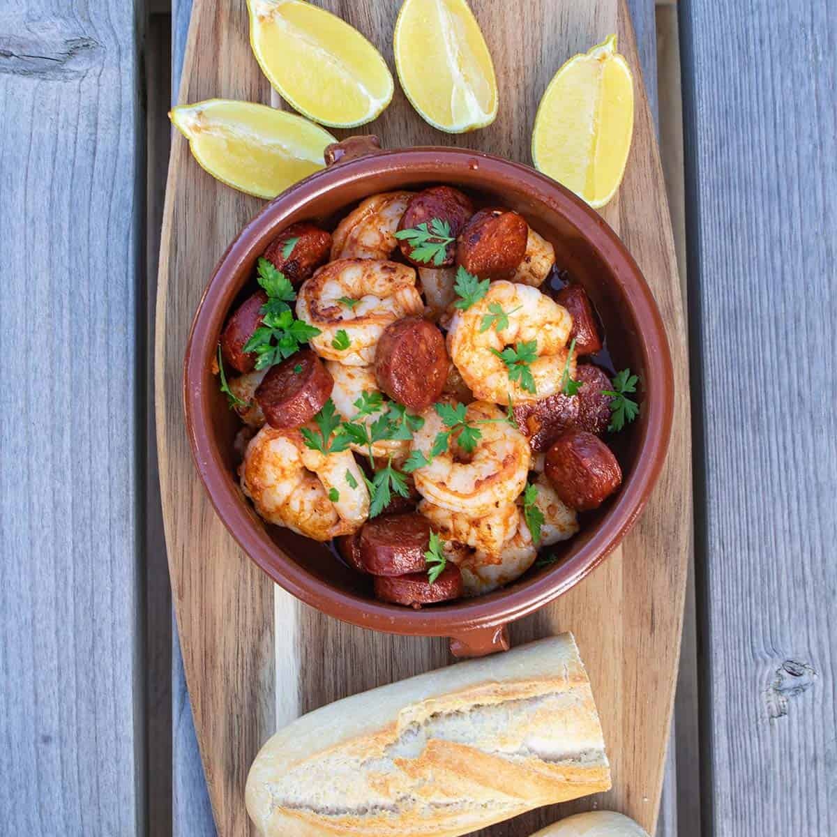 Mexican Chorizo And Shrimp