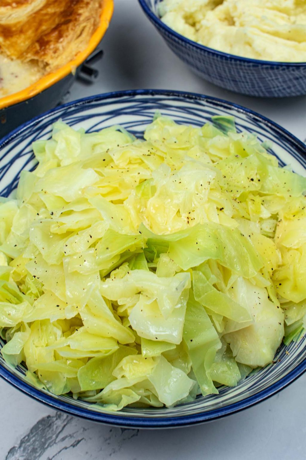 Easy Buttered Cabbage - Felly Bull