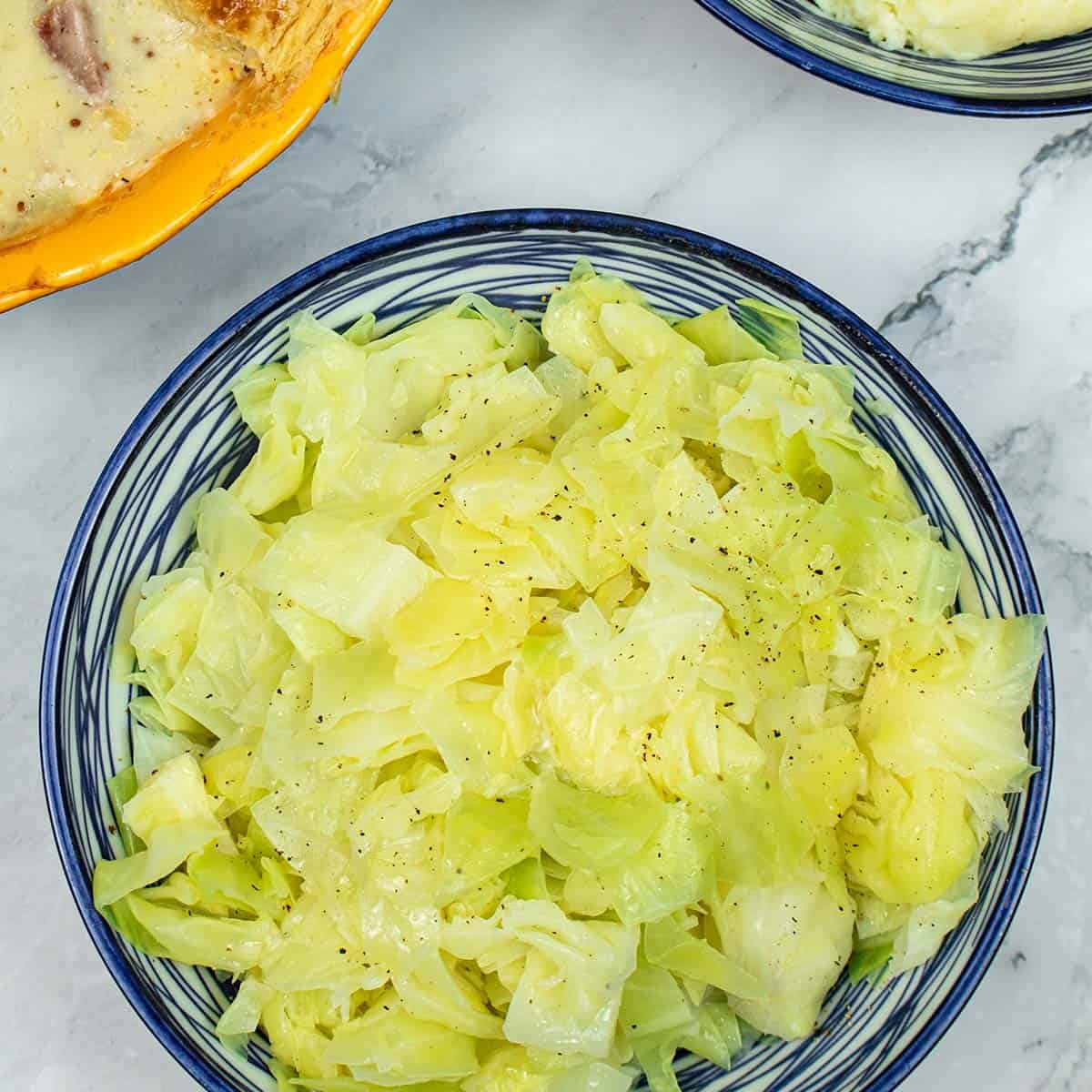 Easy Buttered Cabbage - Felly Bull