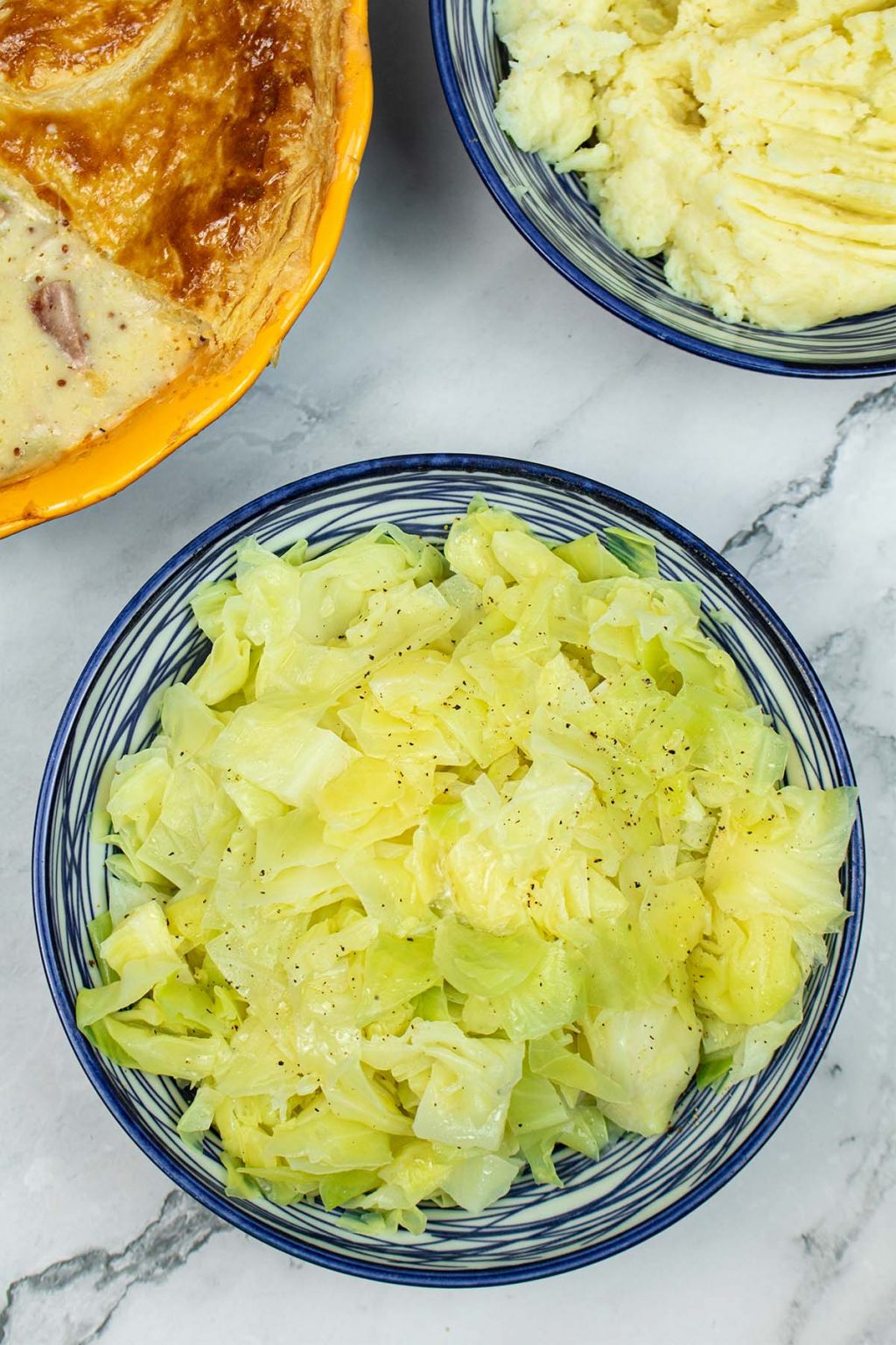 Easy Buttered Cabbage - Felly Bull