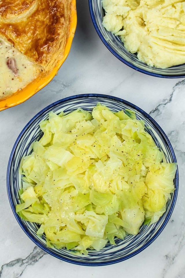 Easy Buttered Cabbage - Felly Bull
