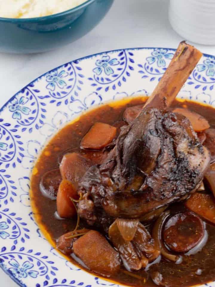 Lamb Shank Irish Stew - Felly Bull