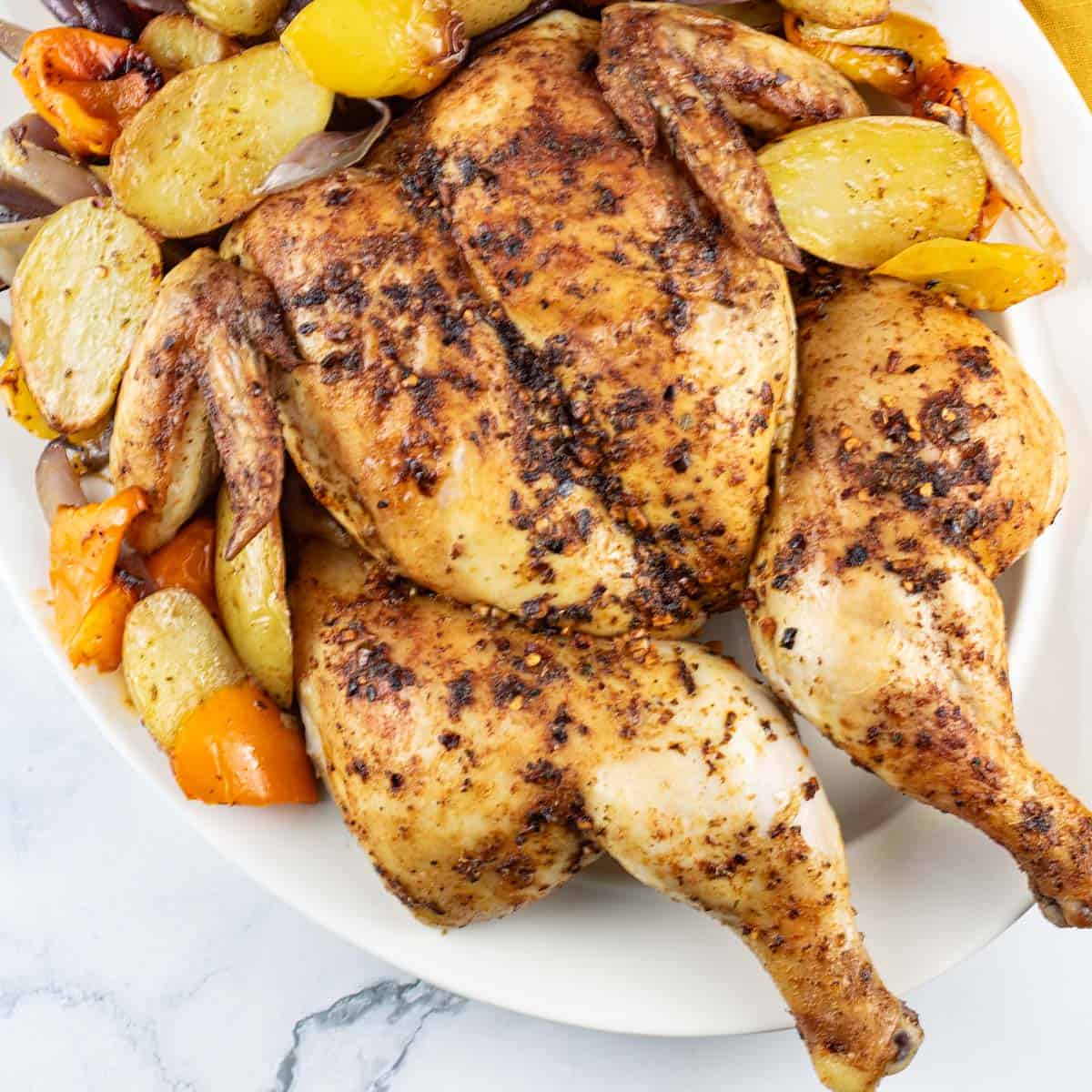 Spanish Spatchcock Chicken - Felly Bull