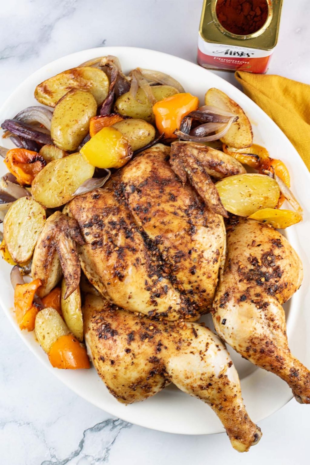 Spanish Spatchcock Chicken - Felly Bull