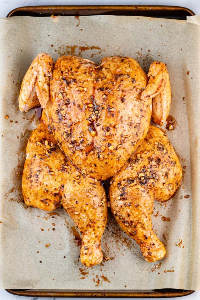 Spanish Spatchcock Chicken - Felly Bull