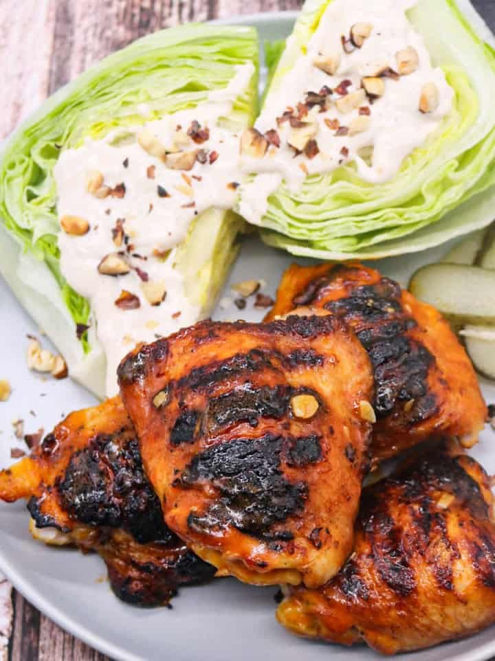 Juicy BBQ Chicken Thighs - Felly Bull
