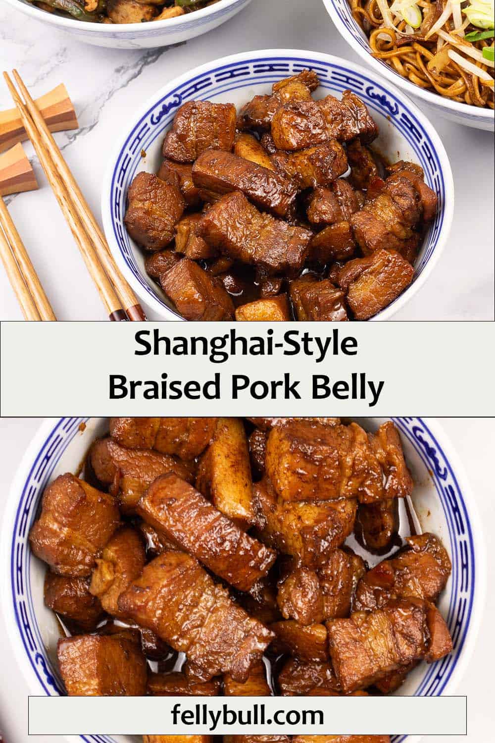 Shanghai-Style Braised Pork Belly - Felly Bull