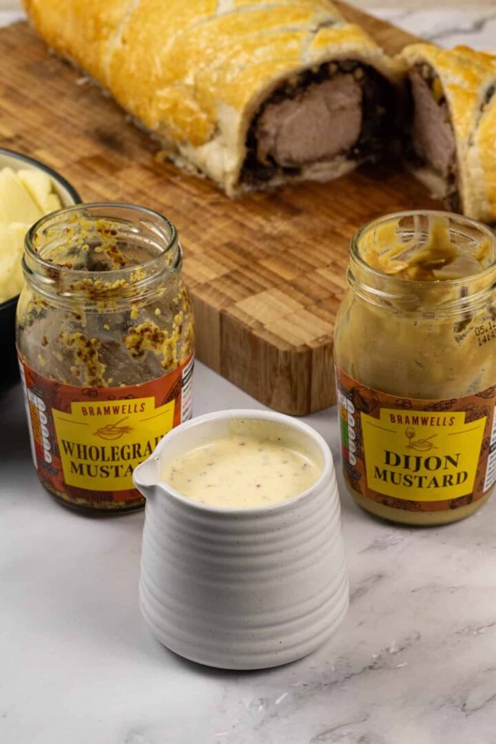 Easy Mustard Cream Sauce - Felly Bull