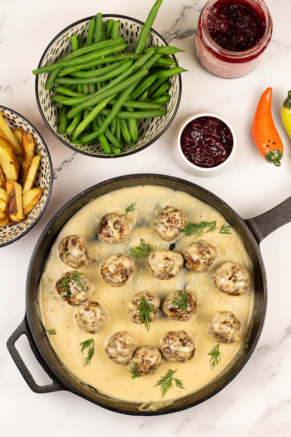 Scandi-Style Meatballs with Gravy - Felly Bull