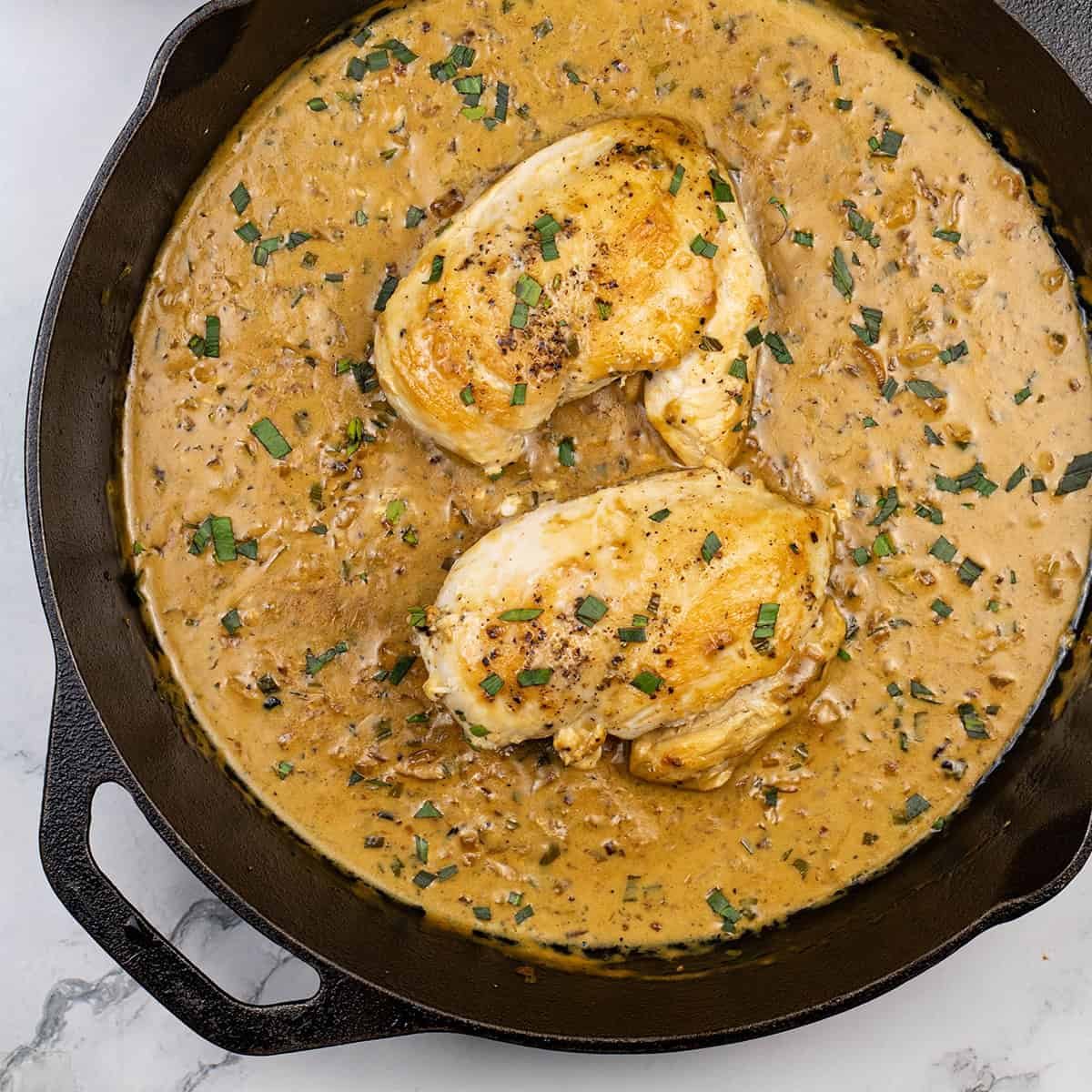 Creamy Tarragon Chicken - Felly Bull