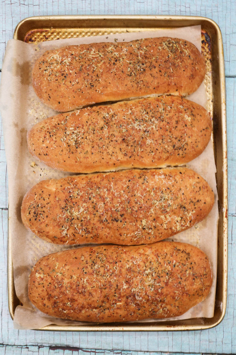 Italian Herb Sub Rolls - Felly Bull