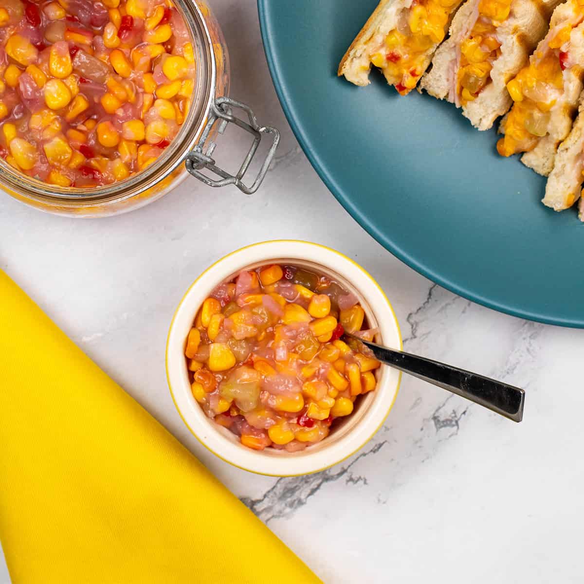 Sweetcorn Relish with Chilli - Felly Bull