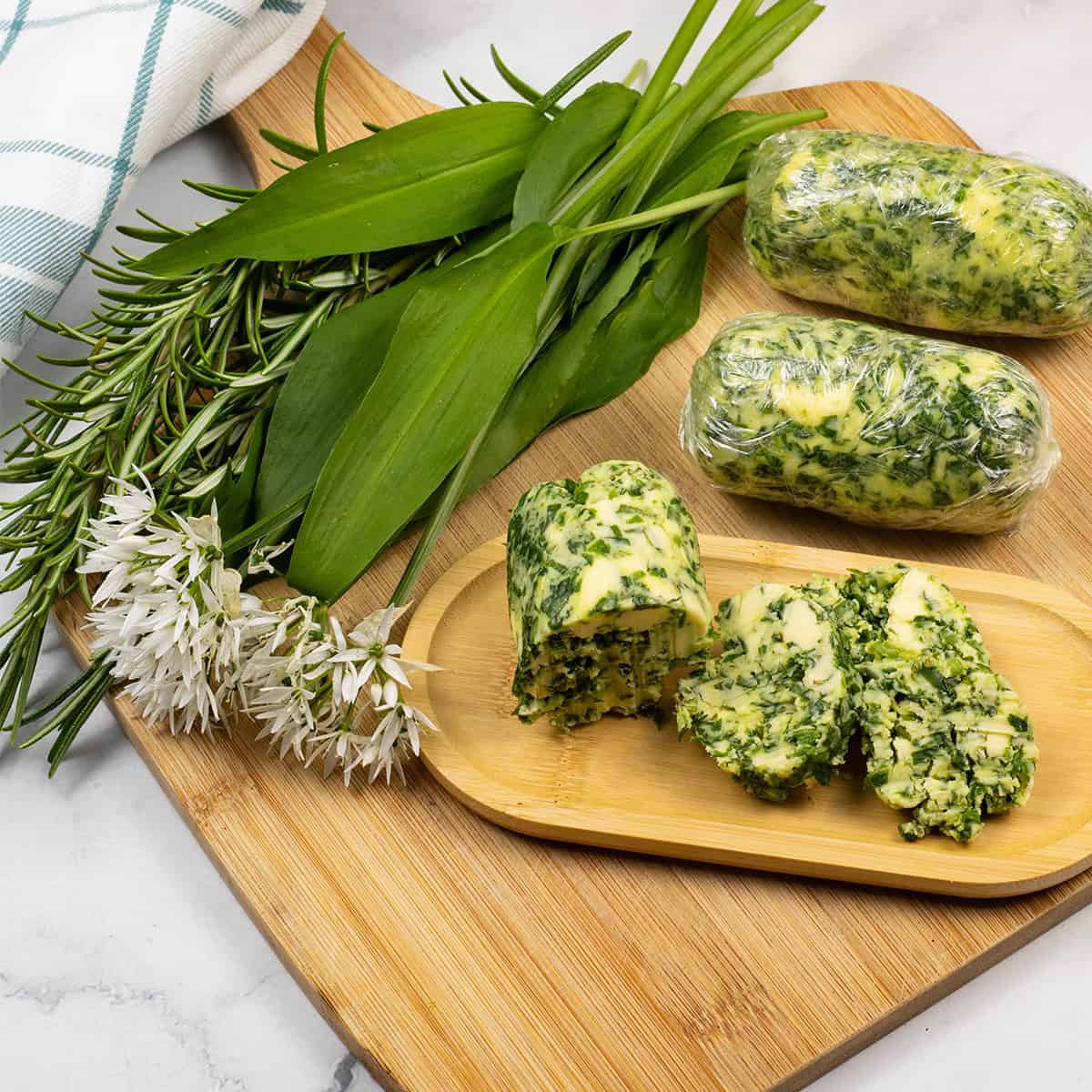Wild Garlic and Rosemary Butter - Felly Bull